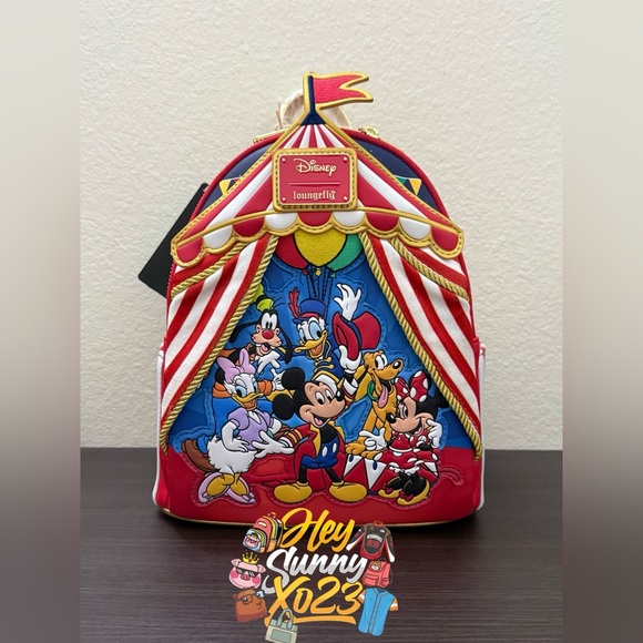 Loungefly | Bags | Loungefly Disney Mickey Mouse Friends Circus Mini ...